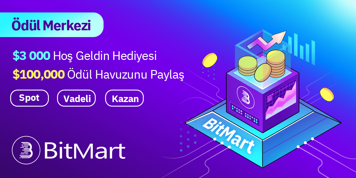 BitMart - Kripto Para Borsası | Anında Bitcoin, Ethereum, Tether Al-Sat